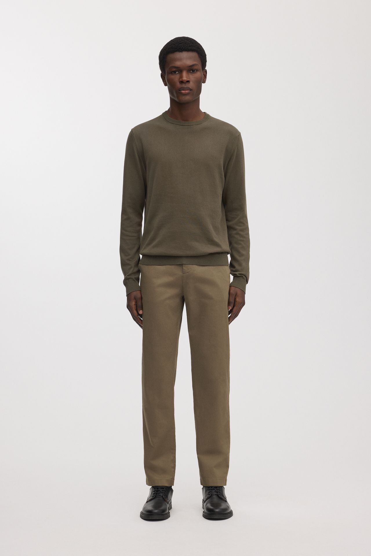 Taupe Regular Chino | Straight Cut | Organic Cotton | Asket