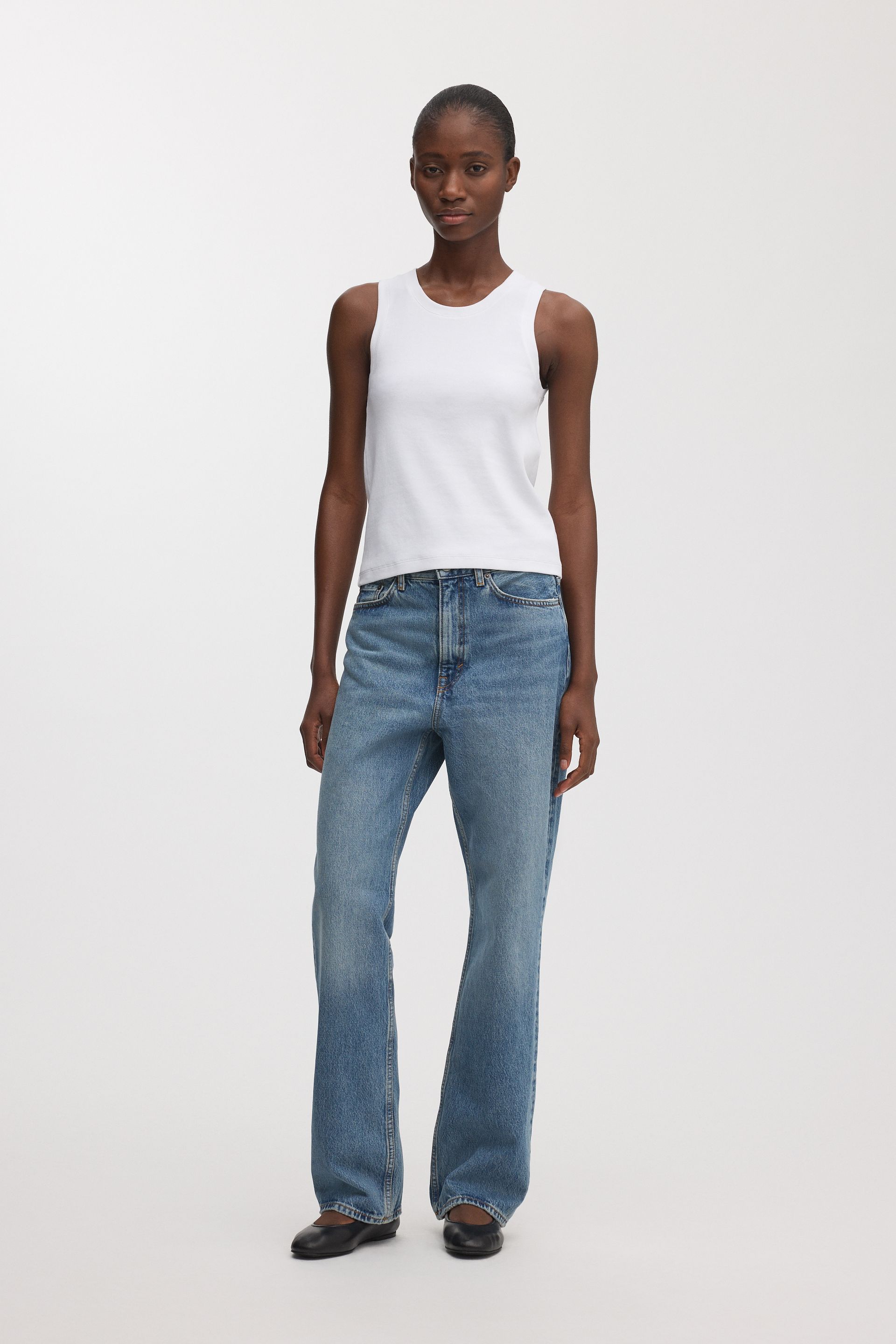 White Tank Top | Organic Cotton | Asket