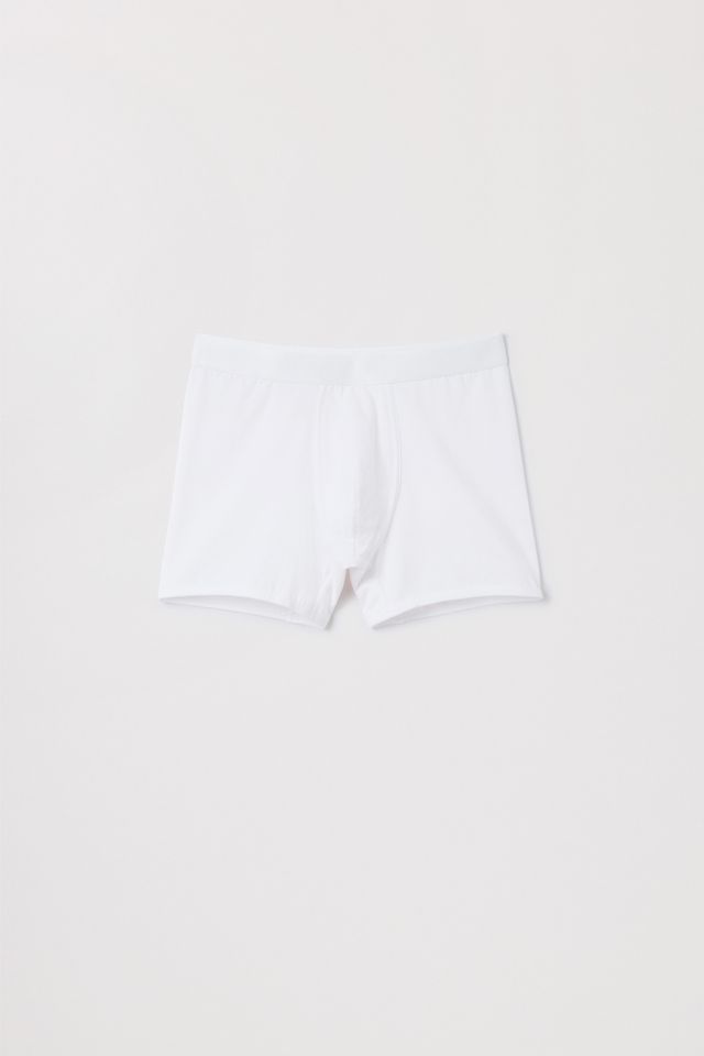 White Boxer Brief | Soft Organic Cotton Stretch | Asket
