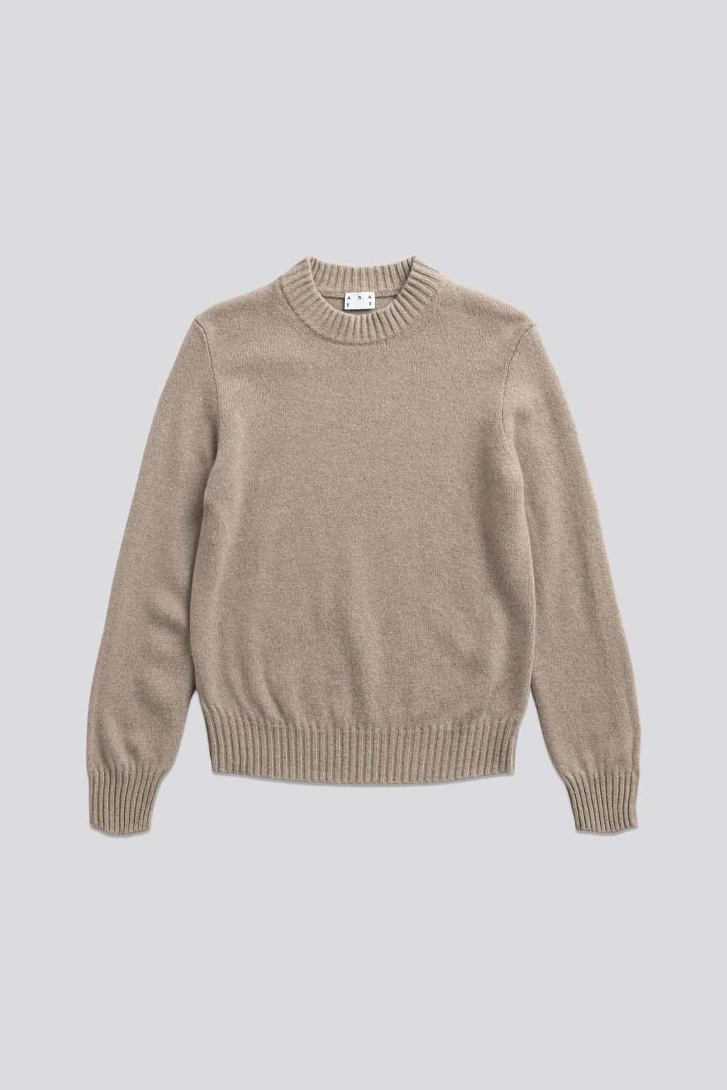 Light Brown Cashmere Sweater Archive | Italian Recycled Cashmere | Asket