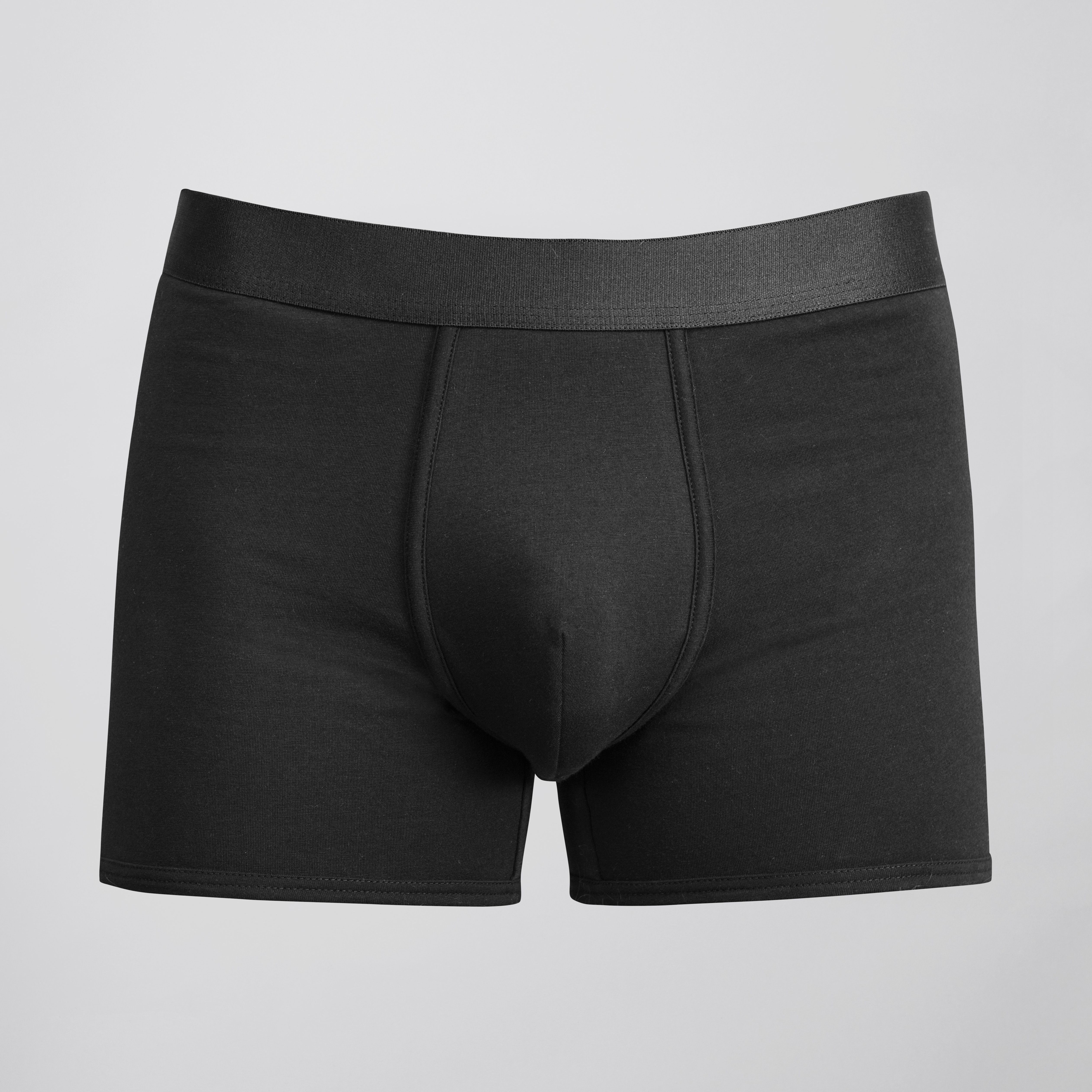 Black Boxer Brief 3-Pack | Organic Cotton Stretch | Asket