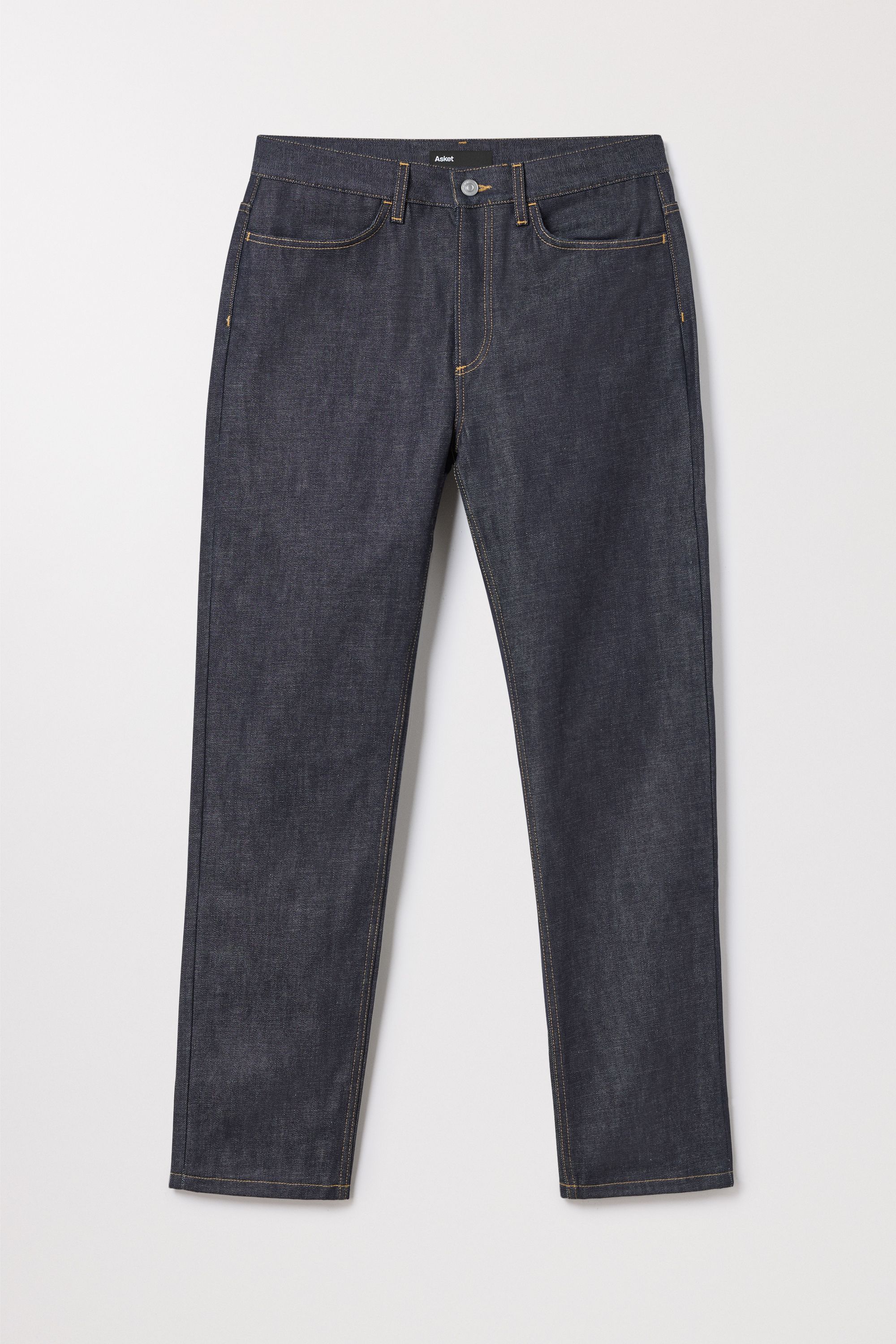 Raw Denim Regular Jeans | Organic Cotton Denim | Asket