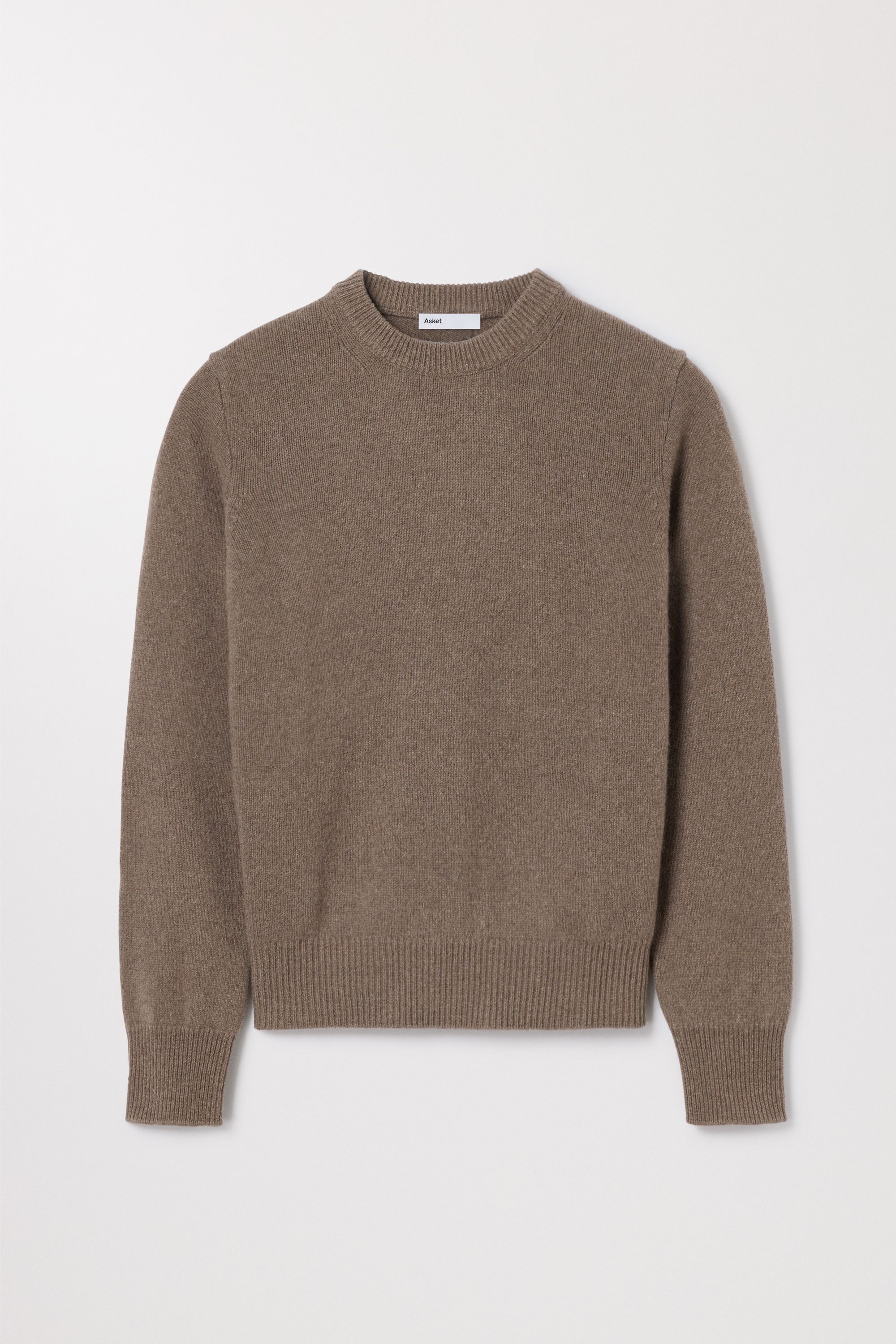 Brown Cashmere Sweater | Italian Recycled Cashmere | Asket